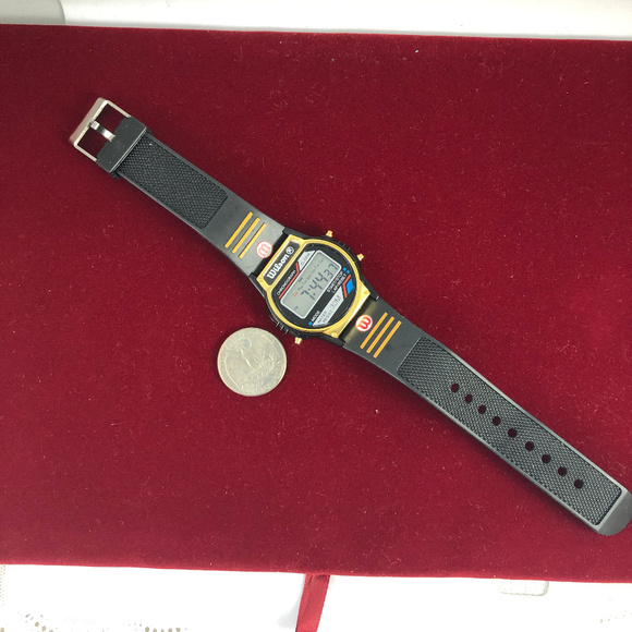 Wilson | Accessories | Wilson Digtal Watch 24hr Stopwatch Gold Black ...